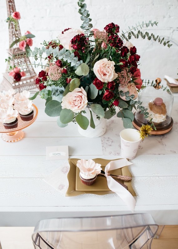 French flower market inspired 1st birthday party | Wedding & Party ...