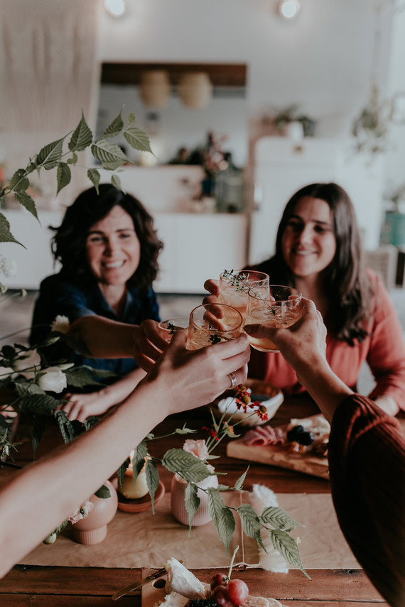 Crafts and cocktails workshop at Union/Pine | Wedding & Party Ideas ...