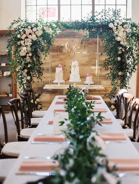 Floral feminine Korean first birthday party in Los Angeles | Wedding ...