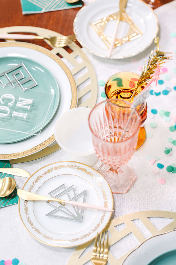 Colorful modern party ideas | Wedding & Party Ideas | 100 Layer Cake