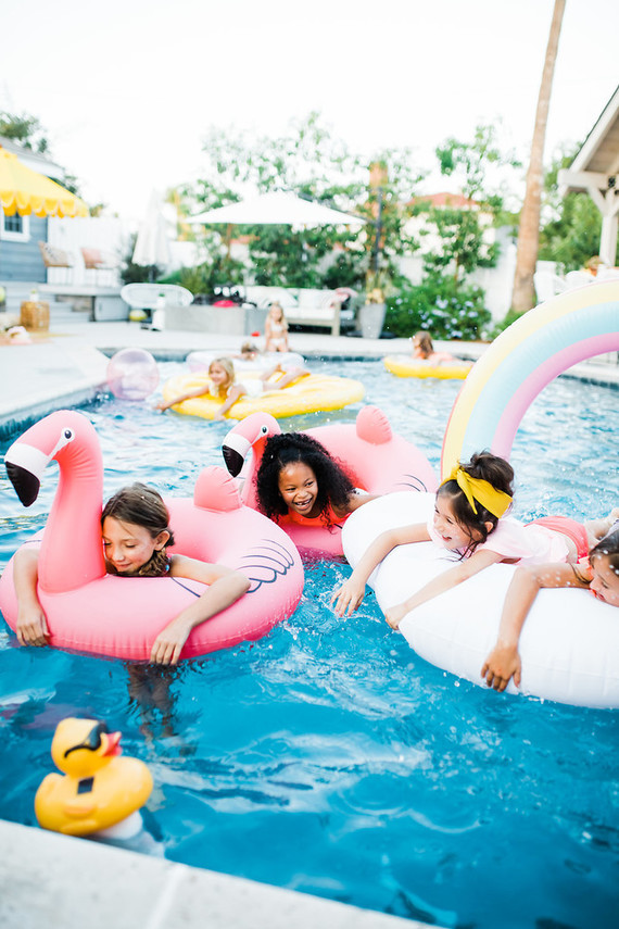 Fun, festive "End of Summer" soiree and pool party | Wedding & Party ...