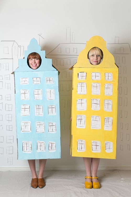 Cardboard Costume for Halloween | Wedding & Party Ideas | 100 Layer Cake