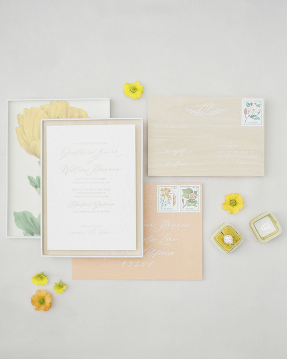 pastel spring wedding invitations | Wedding & Party Ideas | 100 Layer Cake