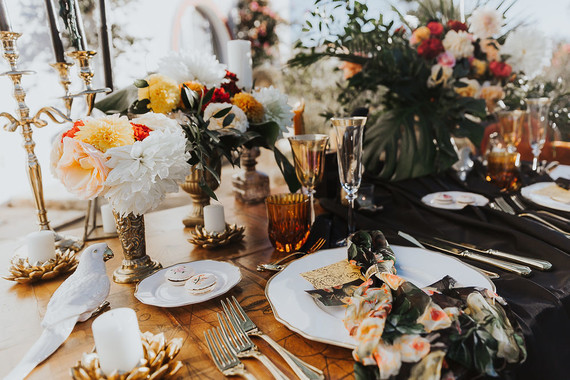 A stylish fall Italian wedding with an insanely gorgeous cake | Wedding ...