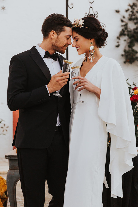 A stylish fall Italian wedding with an insanely gorgeous cake | Wedding ...