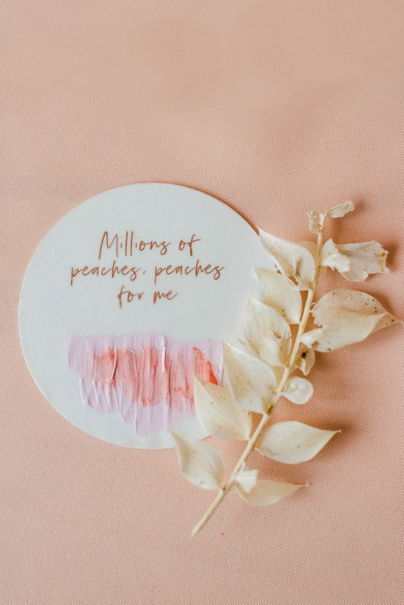 Coral and peach Galentine's party at Festoon LA | Wedding & Party Ideas ...