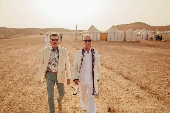 The ultimate in laid back desert chic is this stylish wedding in the ...