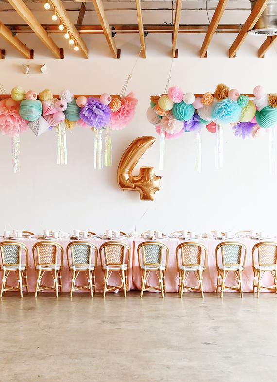 Pastel mermaid party at Festoon LA | Wedding & Party Ideas | 100 Layer Cake