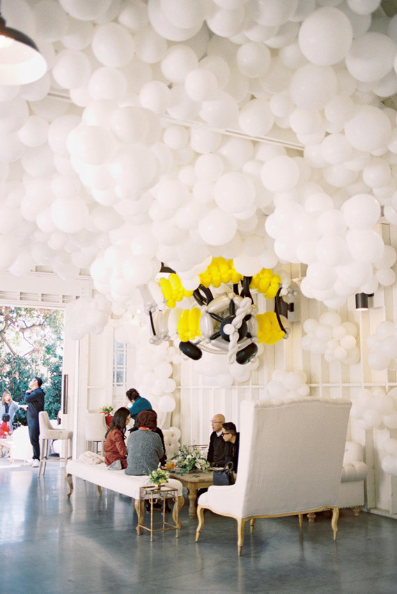 hot air balloon dessert table for an amazing 1st birthday party ...