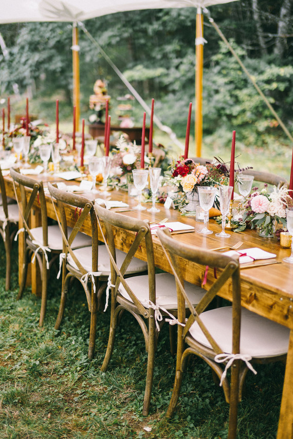 How to pull off an elegant backyard brunch wedding this fall | Wedding ...