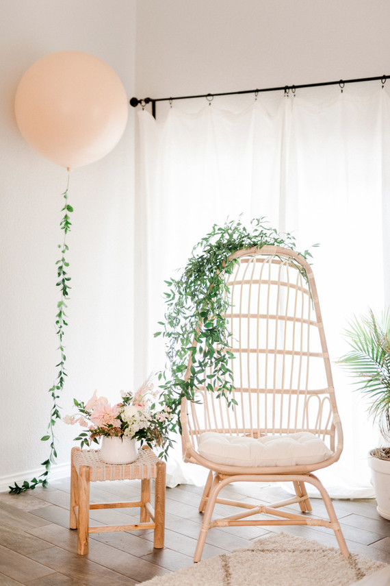 Botanical themed girl's baby shower | Wedding & Party Ideas | 100 Layer ...