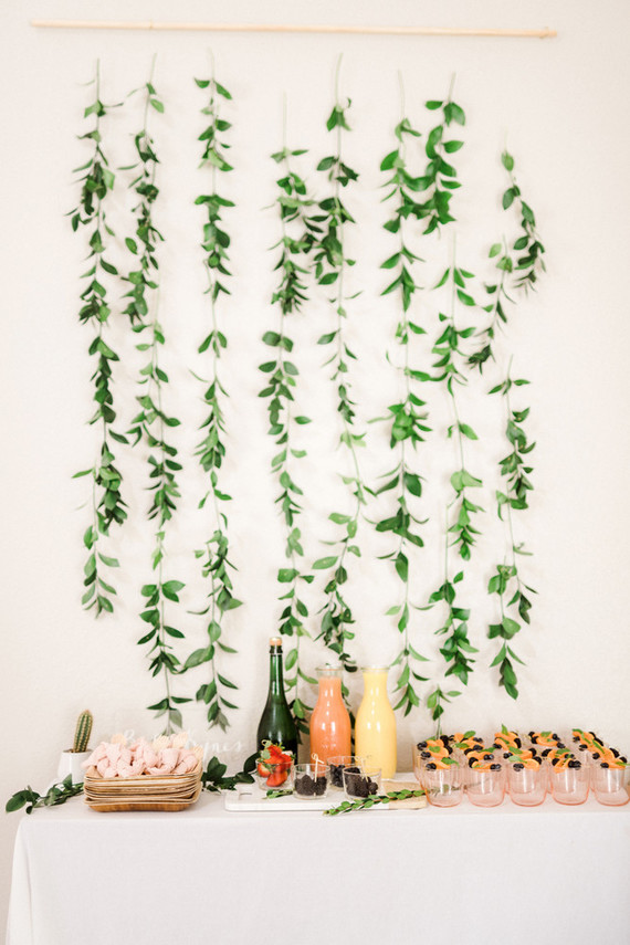 Botanical themed girl's baby shower | Wedding & Party Ideas | 100 Layer ...
