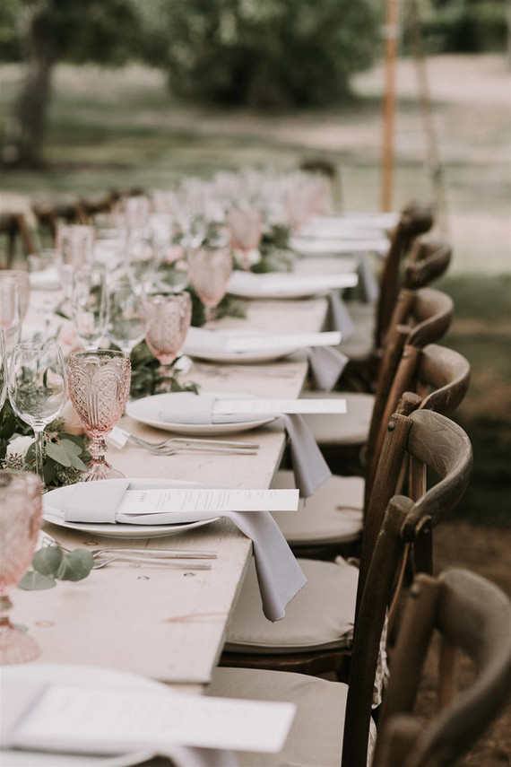 Green and white Maine barn wedding | Wedding & Party Ideas | 100 Layer Cake