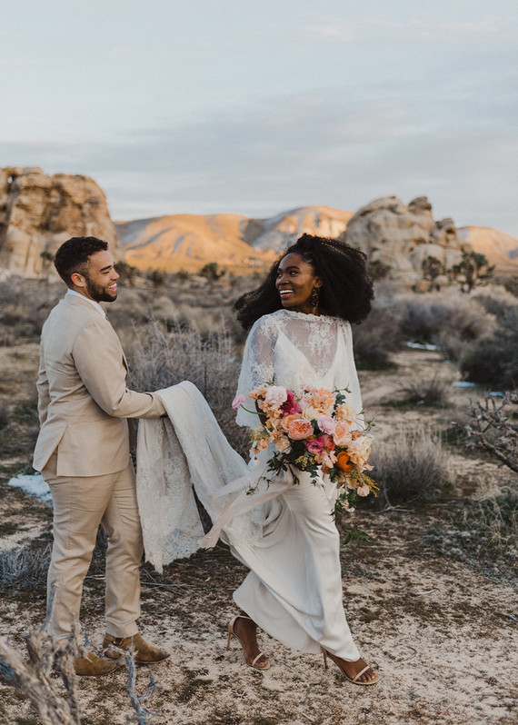Cape wedding dress | Wedding & Party Ideas | 100 Layer Cake