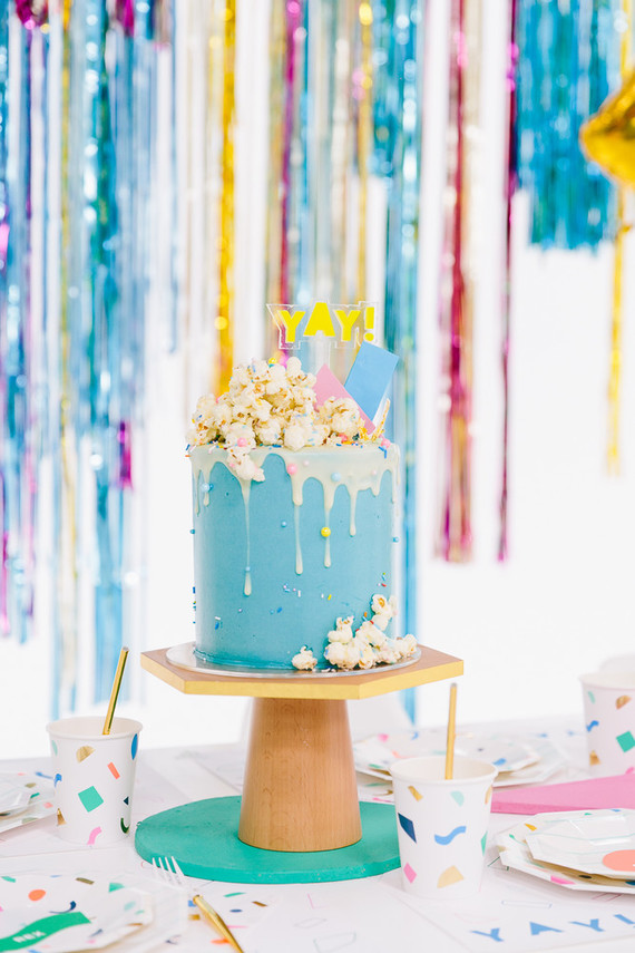 Colorful kids birthday cake | Wedding & Party Ideas | 100 Layer Cake
