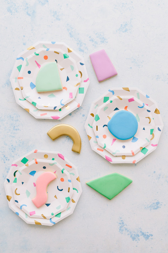 Colorful modern food fight 5th birthday party | Wedding & Party Ideas ...