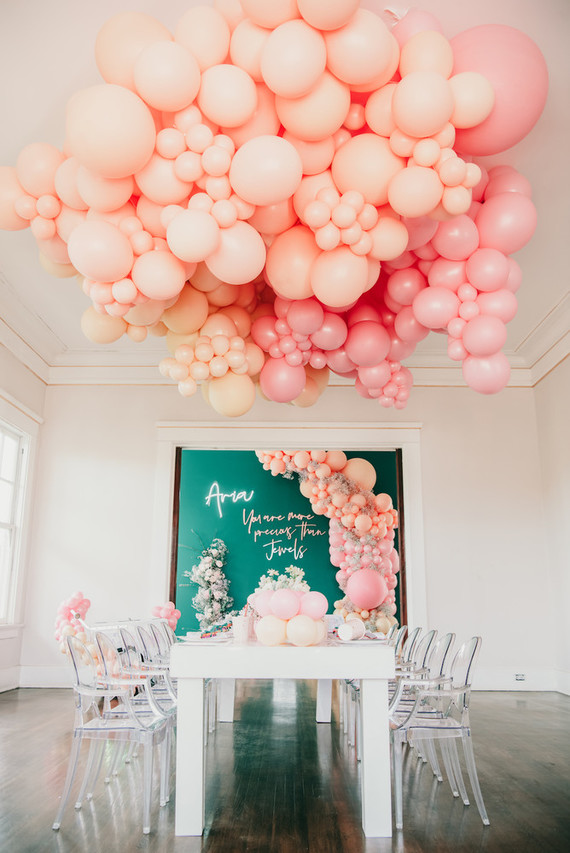 Balloon installation for kids birthday | Wedding & Party Ideas | 100 ...