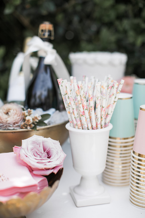 Pink floral French first birthday party | Wedding & Party Ideas | 100 ...