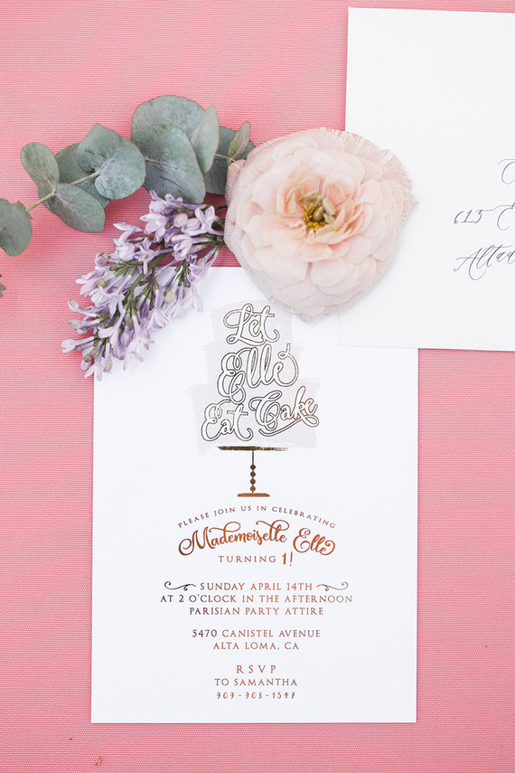 Pink floral French first birthday party | Wedding & Party Ideas | 100 ...