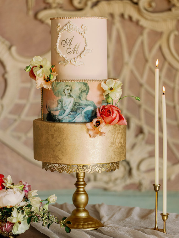 Elegant european wedding cake | Wedding & Party Ideas | 100 Layer Cake