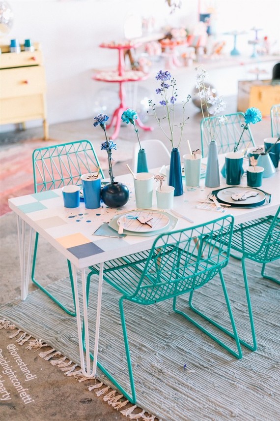 Colorful modern kids party | Wedding & Party Ideas | 100 Layer Cake