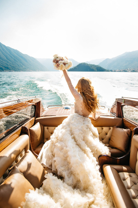 Dramatic ruffle wedding dress | Wedding & Party Ideas | 100 Layer Cake