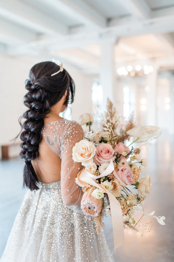 Fishtail bridal hairstyle | Wedding & Party Ideas | 100 Layer Cake