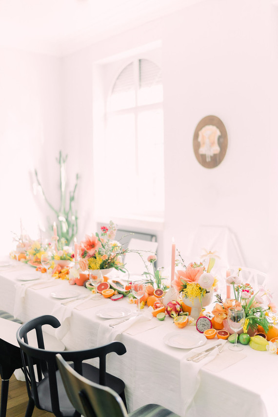 Colorful tablescape | Wedding & Party Ideas | 100 Layer Cake