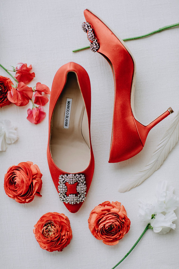 red wedding shoes | Wedding & Party Ideas | 100 Layer Cake