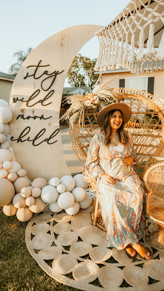 Moon baby shower decor | Wedding & Party Ideas | 100 Layer Cake