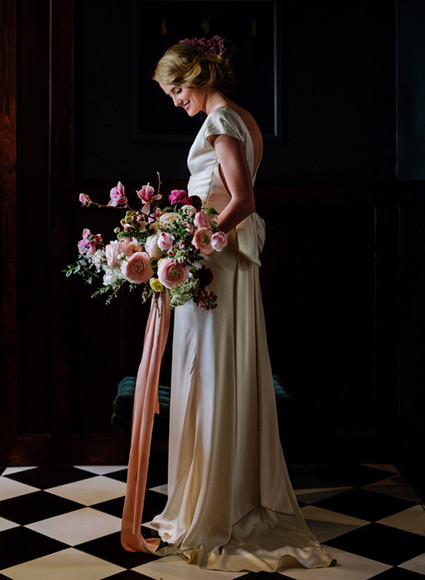 Dramatic floral wedding inspiration | Browse Wedding & Party Ideas ...