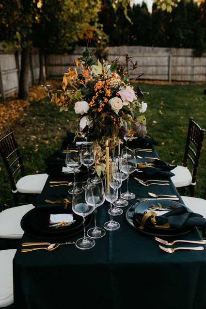 Moody fall wedding inspiration | Browse Wedding & Party Ideas | 100 ...