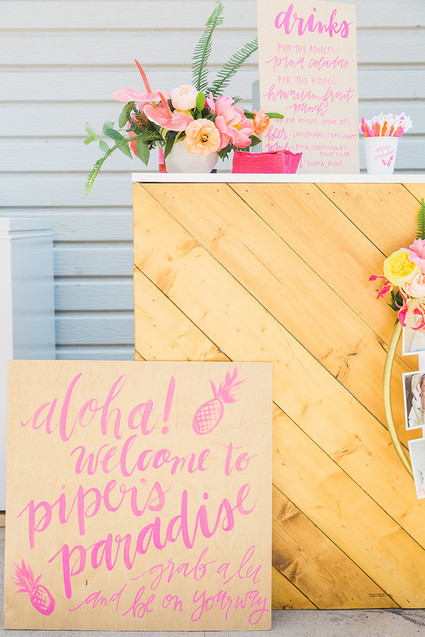 Tropical 1st birthday party | Browse Wedding & Party Ideas | 100 Layer Cake