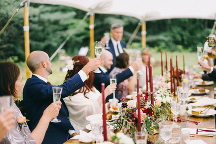 How to pull off an elegant backyard brunch wedding this fall | Browse ...