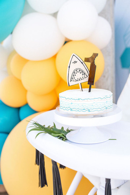 Splish splash surf-themed 1st birthday | Browse Wedding & Party Ideas ...