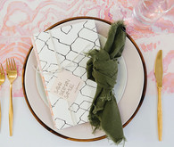 Modern place setting | Wedding & Party Ideas | 100 Layer Cake