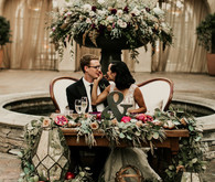 Rustic sweetheart wedding table | Wedding & Party Ideas | 100 Layer Cake